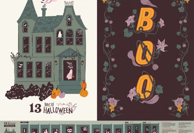 Ghostly & Haunted 13 Days of Halloween Panel - by AGF Studio ...