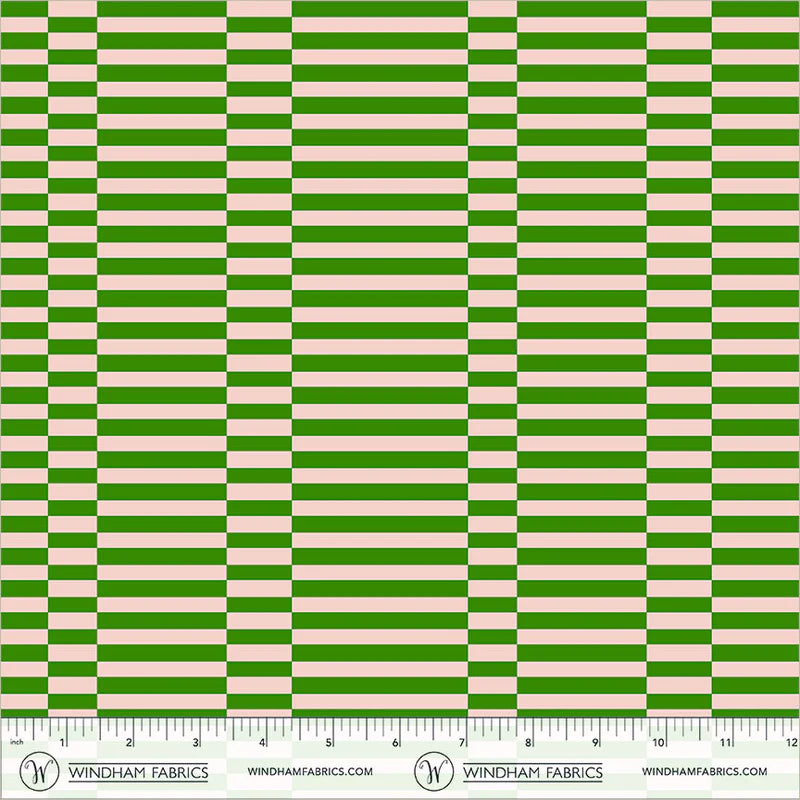 PREORDER: Annabel's Blenders - Broken Stripe 55379-5 Grass Green by An ...