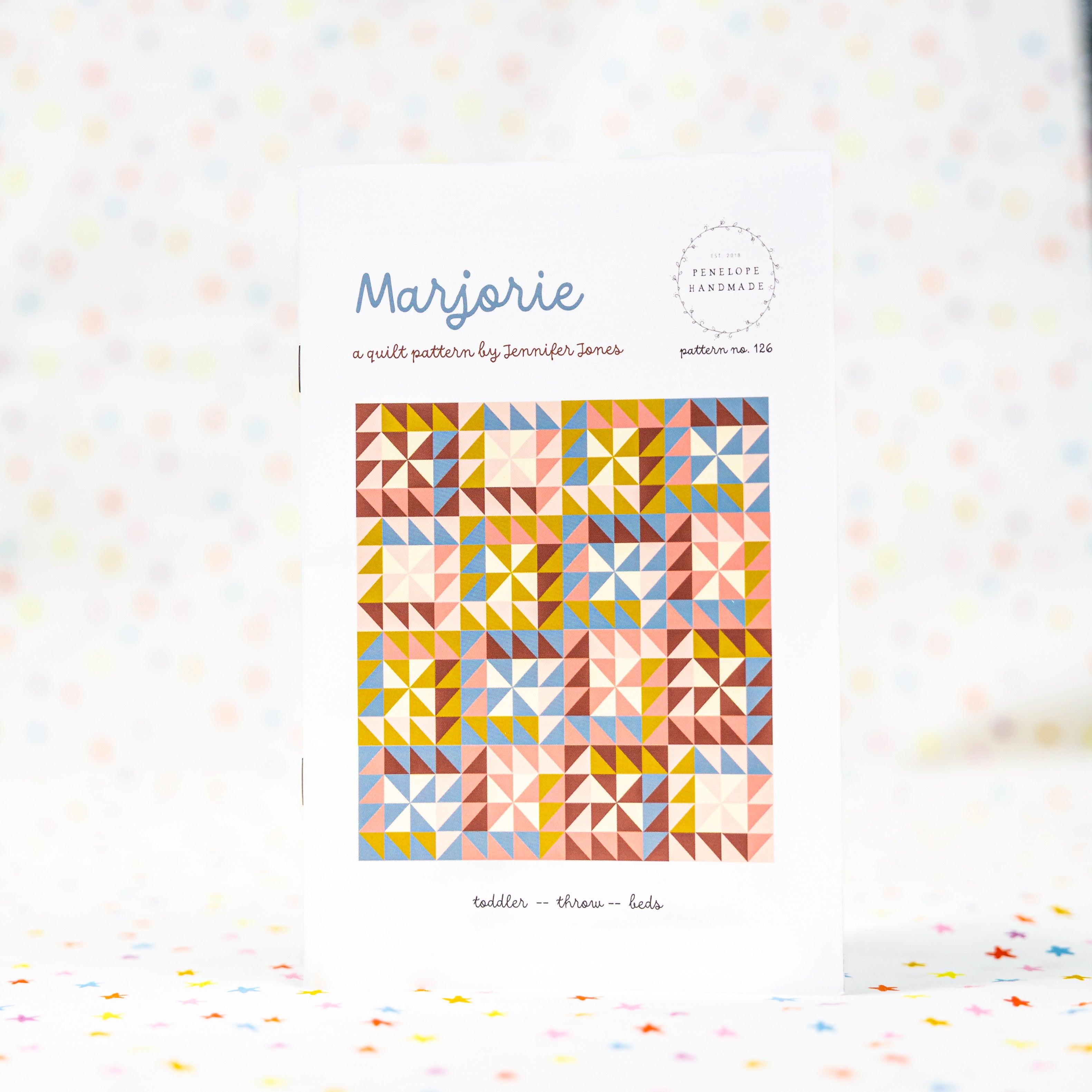 Marjorie Quilt Pattern by Penelope Handmade – QuiltwithMissKate