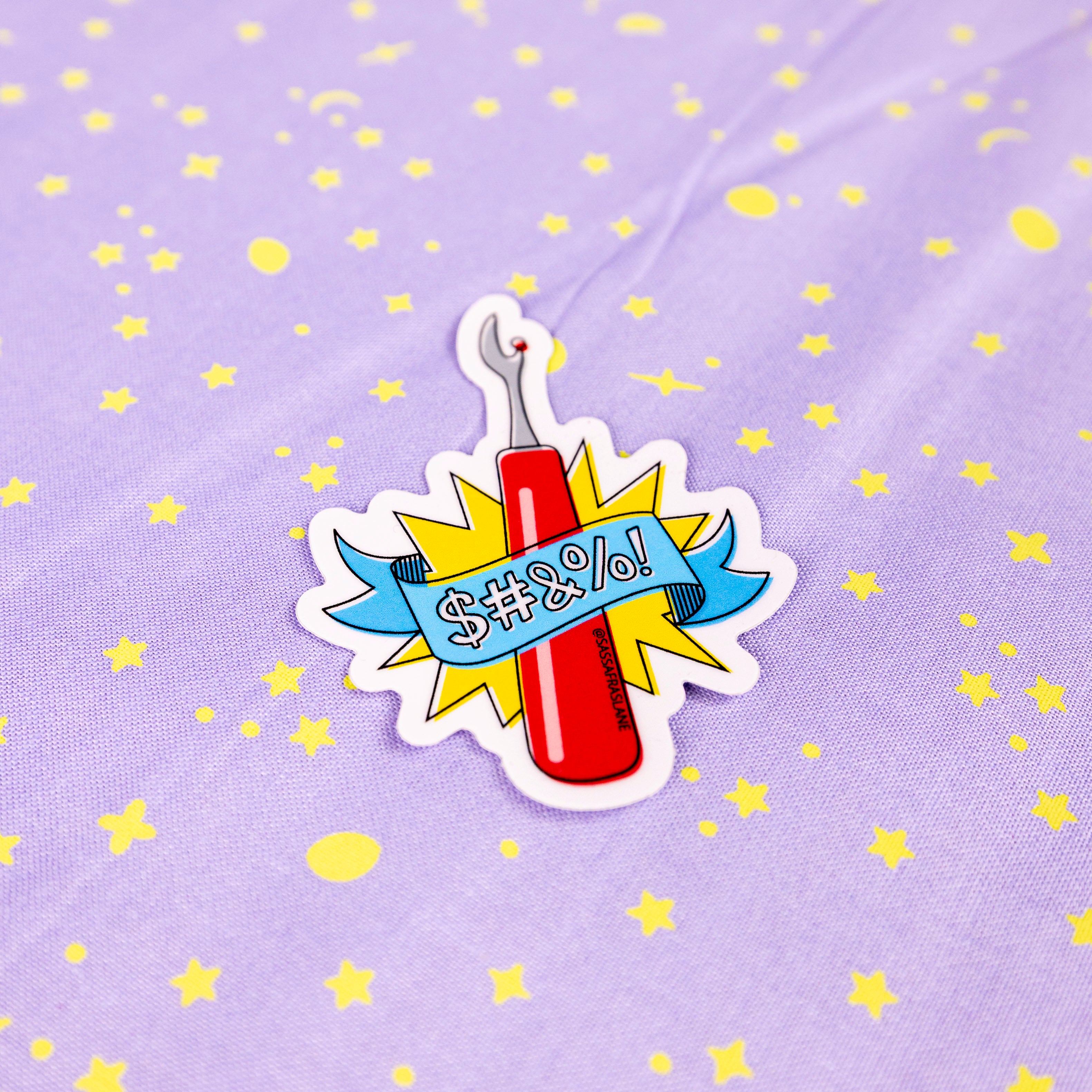 Seam Ripper Sticker by Sassafras Lane – QuiltwithMissKate