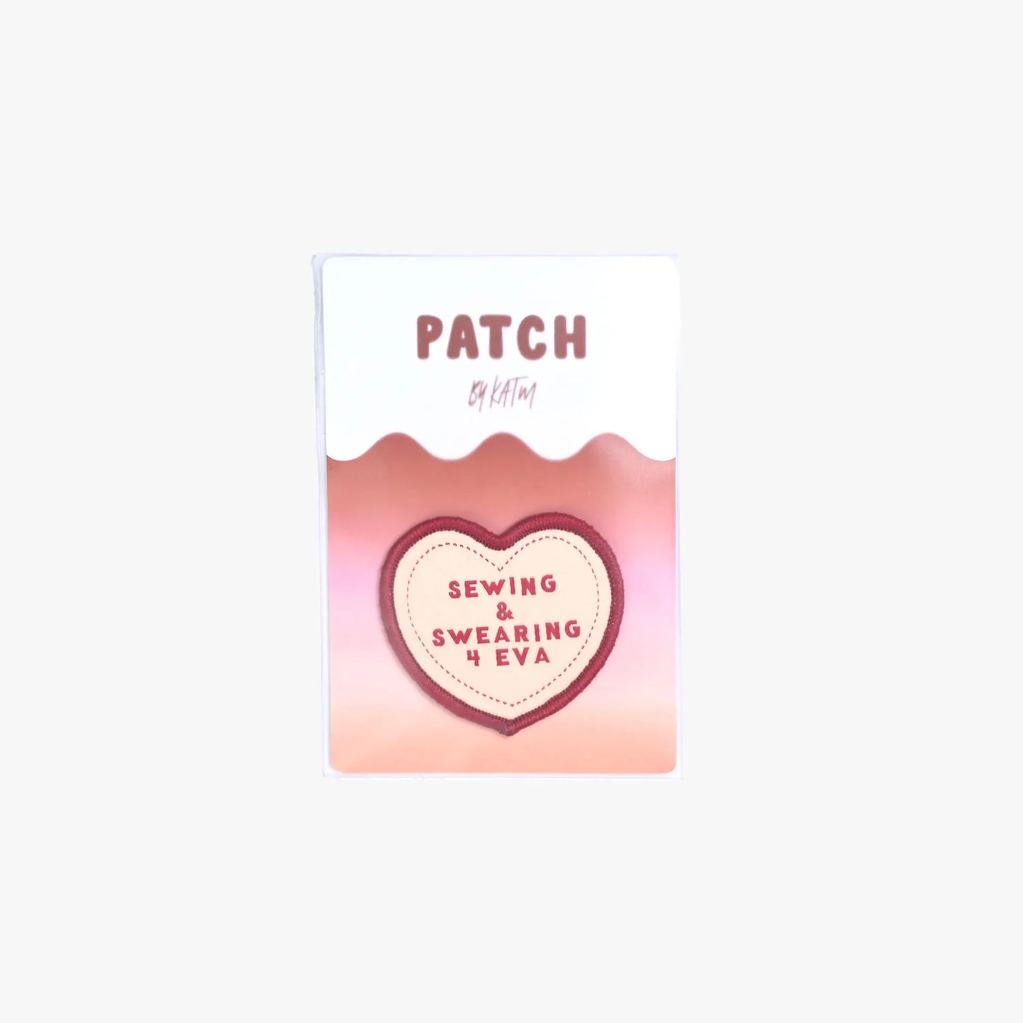 "Swearing & Sewing 4 Eva" Iron On Patch by Kylie and the Machine ...