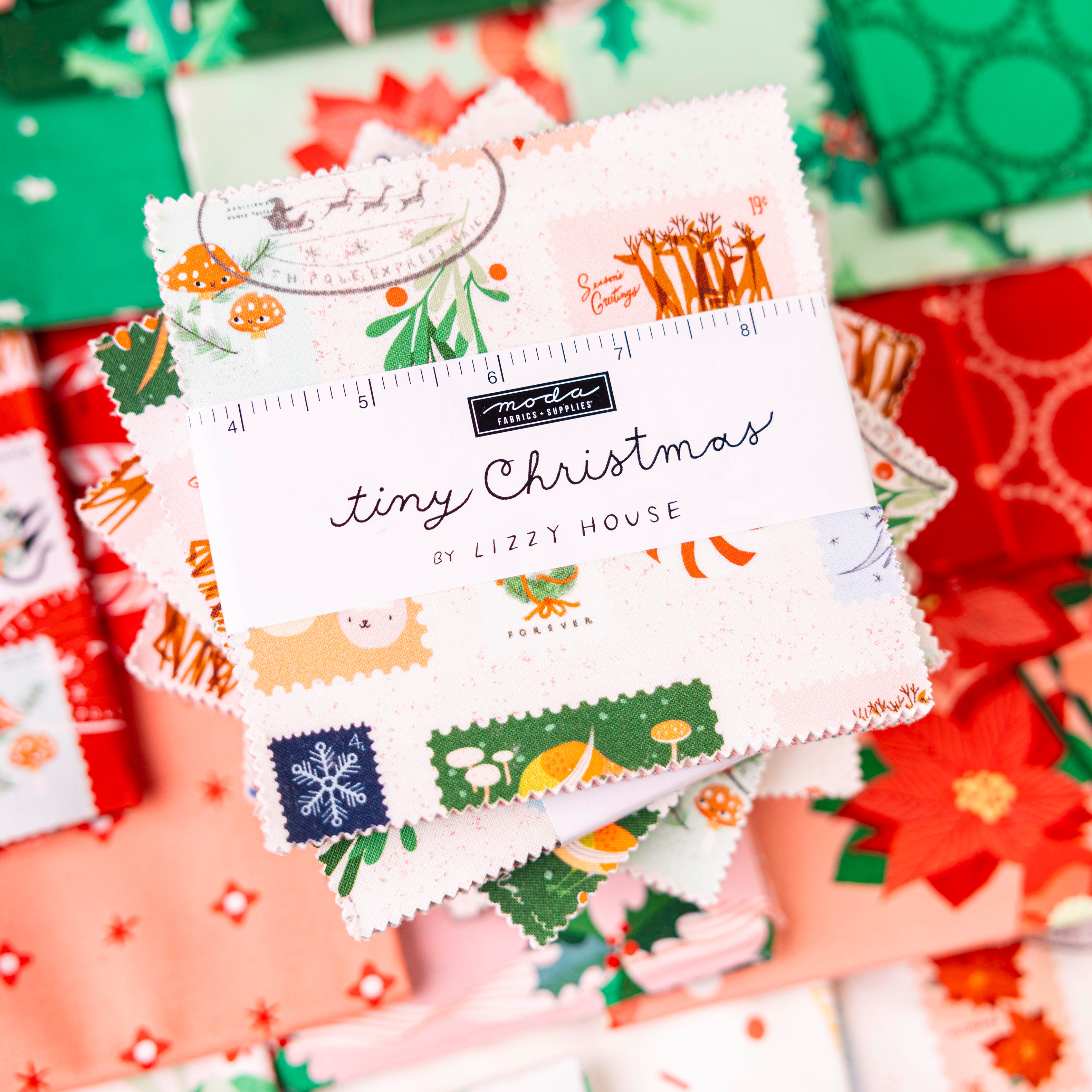 Tiny Christmas Charm Pack by Lizzy House – QuiltwithMissKate